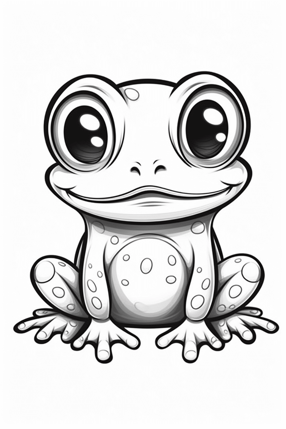 Frog Coloring Pages | Hue Therapy