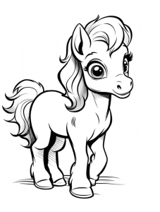 Pony Coloring Pages | Hue Therapy